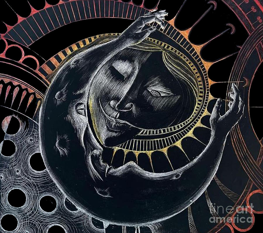 Sun Dance Drawing by Carin Billings - Fine Art America