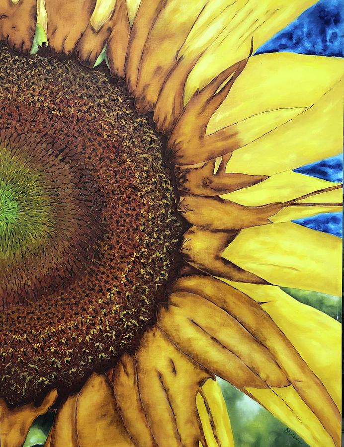 Sun in my World Painting by Dawn Archer - Fine Art America