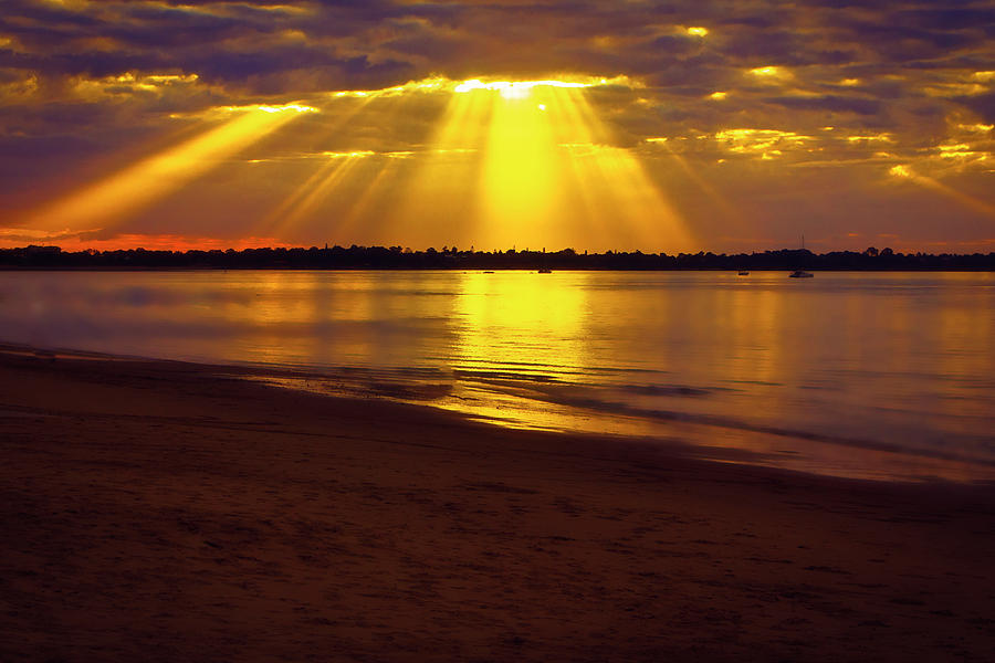 Sun Rays Photograph by Warwick Lowe - Fine Art America