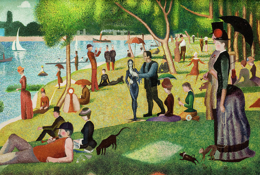 Sunday Afternoon on La Grande Jatte Digital Art by Margarita Hardy ...
