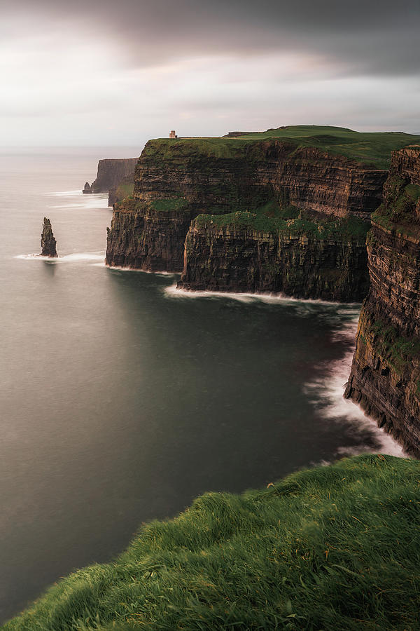 Sunset at Cliffs of Moher, Co Clare, Ireland Photograph by Mark ...