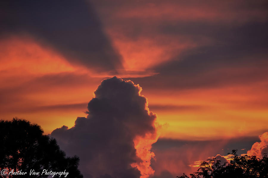 Sunset Cloud Photograph by Mark Stonecipher - Fine Art America