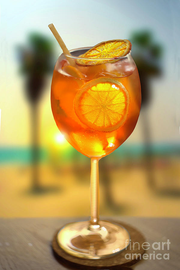 Sunset Cocktail Photograph By Alison Chambers Fine Art America