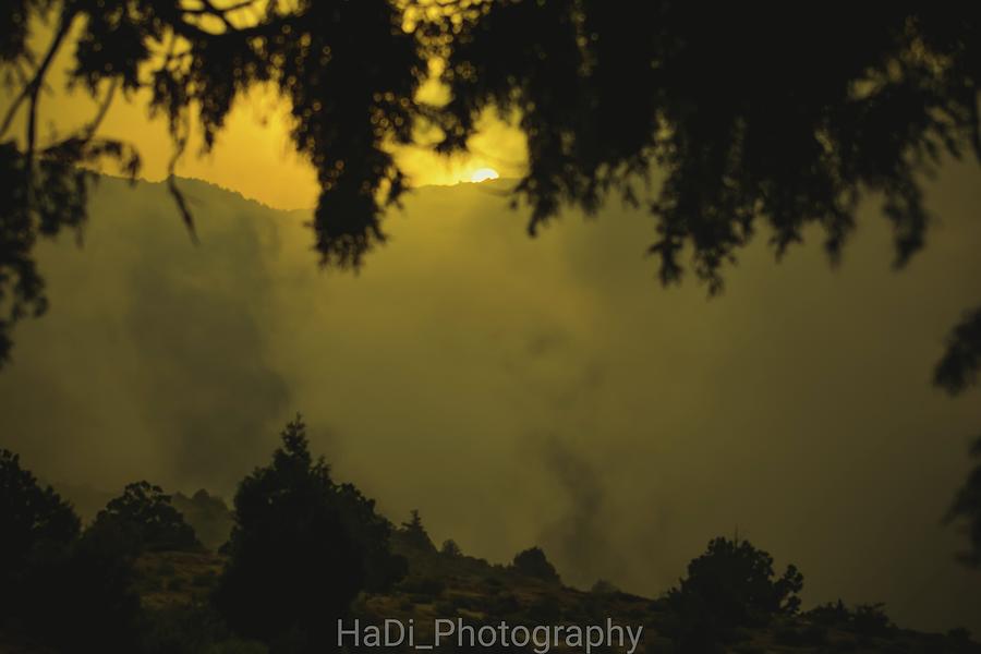 Sunset Pyrography by Muhammad Haider - Fine Art America