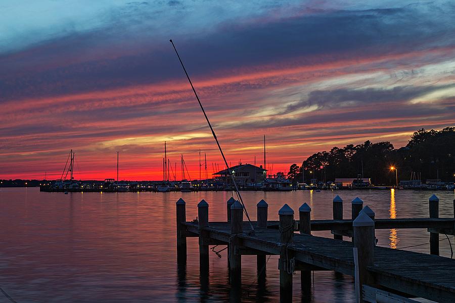 Sunset on the bay Photograph by Kevin Duddy - Fine Art America