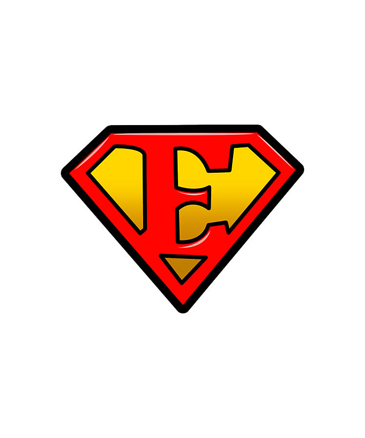 Super E symbol Painting by Super E symbol | Pixels