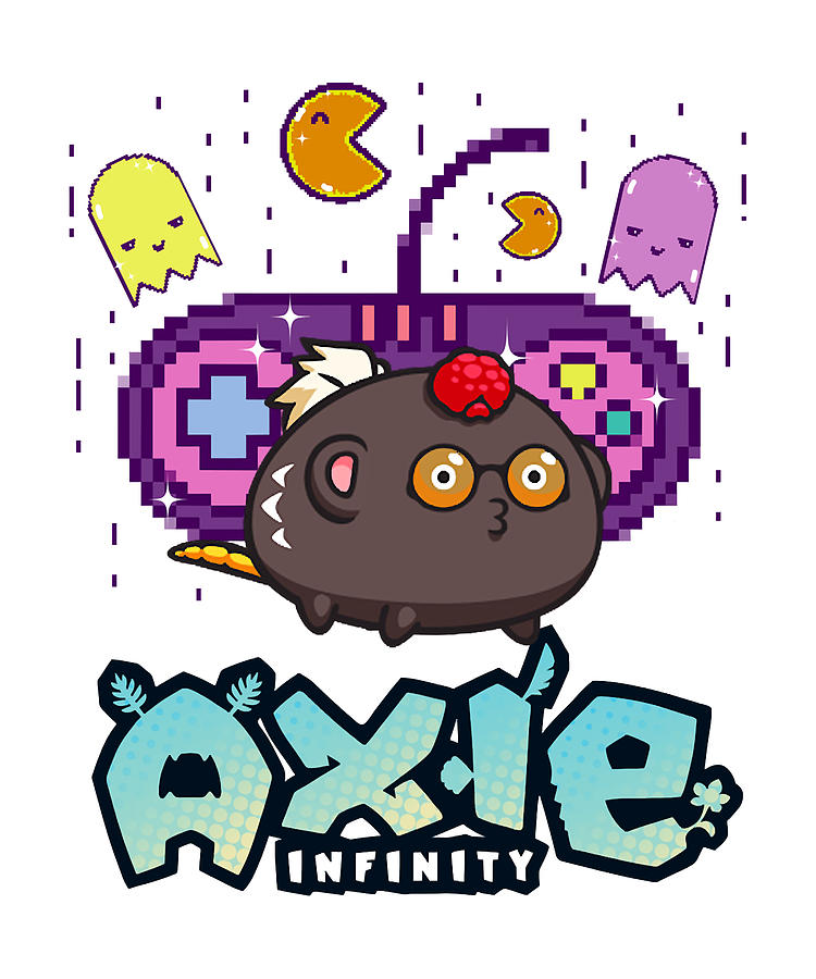 Super Power Gaming Pet Axie Infinity Retro Drawing by Inny Shop - Fine ...