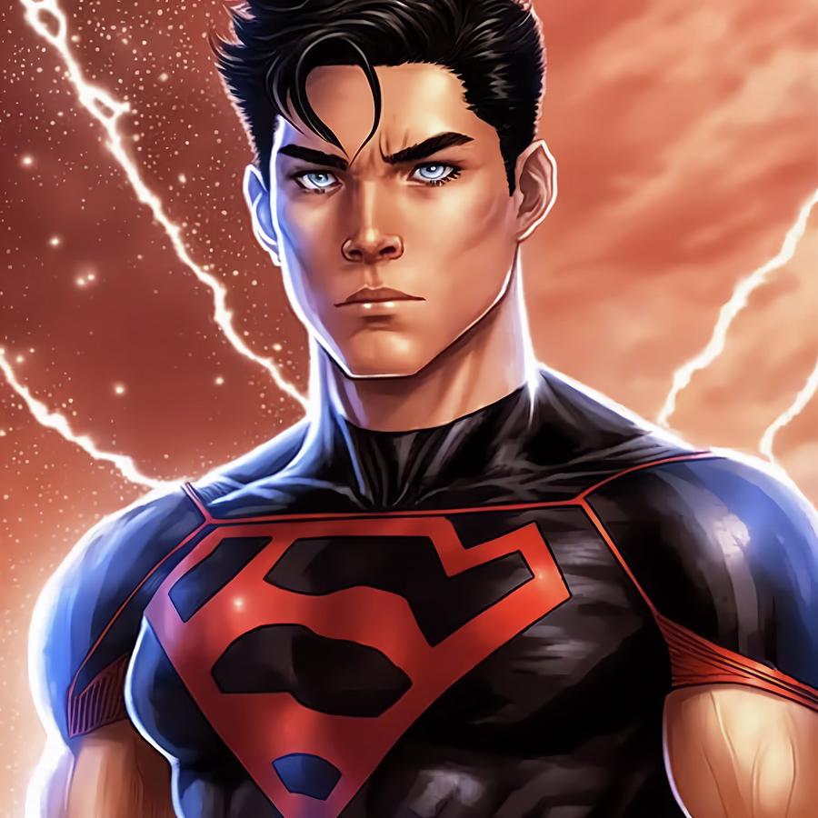Superboy Digital Art by Creationistlife - Fine Art America