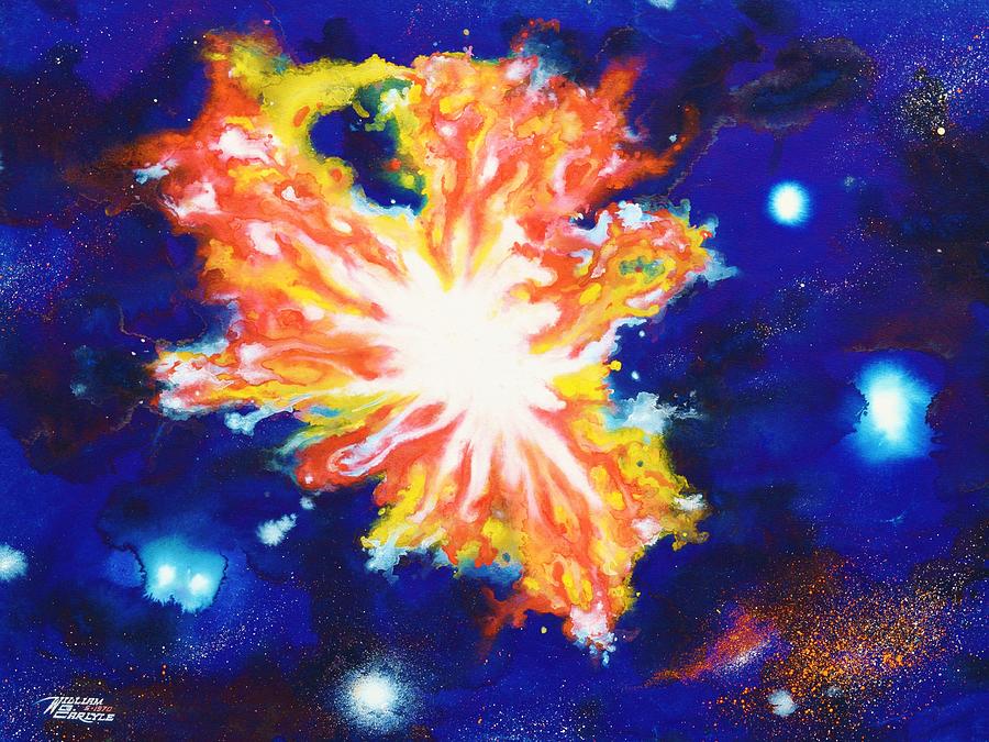Supernova Painting by Cameron Carlyle | Fine Art America