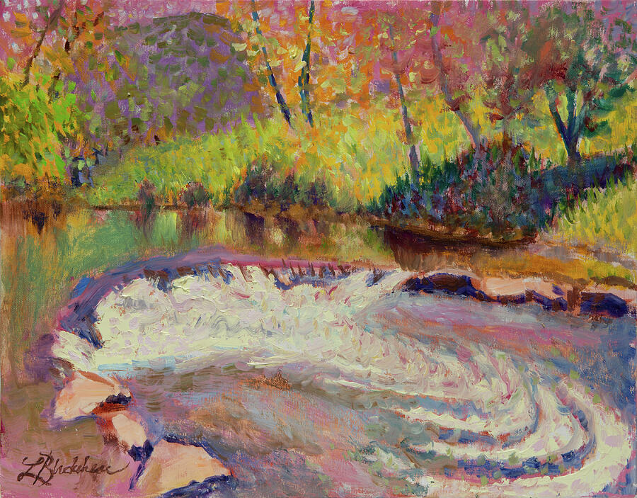 Swannanoa Swimmin' Hole Painting by Lisa Blackshear - Fine Art America