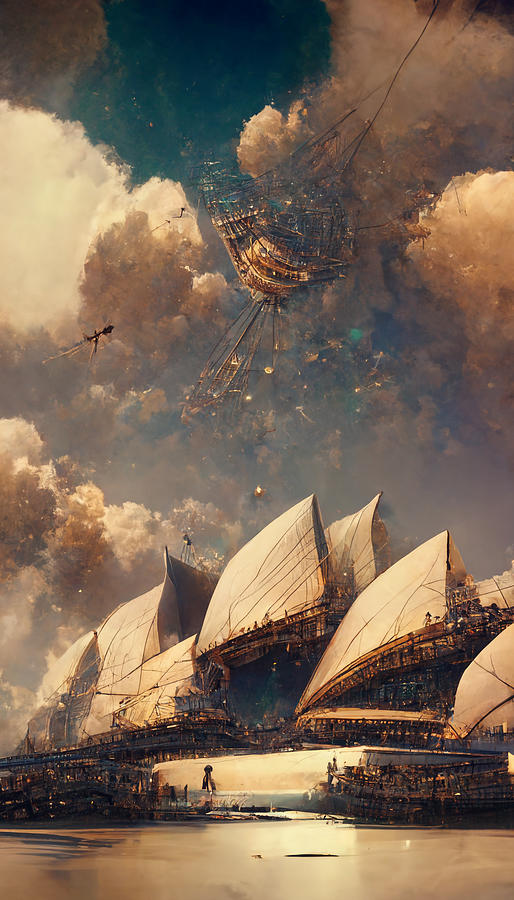 Sydney Steampunk Digital Art by Christian Kink - Fine Art America