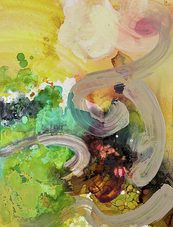 Synapse 20 - A Brighter Day Painting by Michael Mathews - Fine Art America