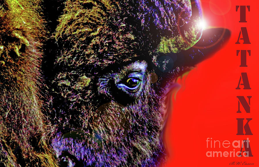 Tatanka Digital Art by Bart Eason - Fine Art America