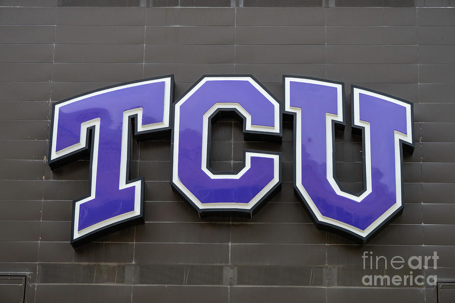 TCU Gate Sign Photograph by Bee Creek Photography - Tod and Cynthia ...
