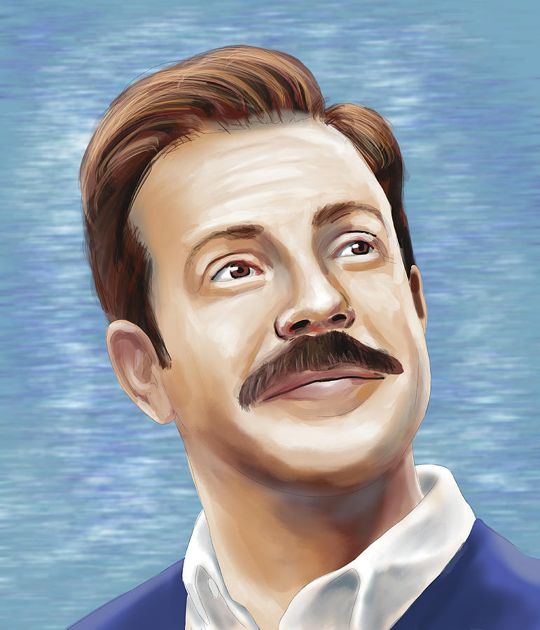 Ted Lasso Digital Art By Buffalo Bonker Fine Art America