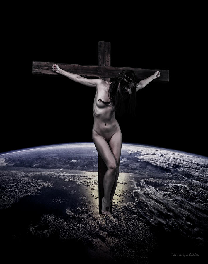 Tellus crucifix XVIII by Ramon Martinez