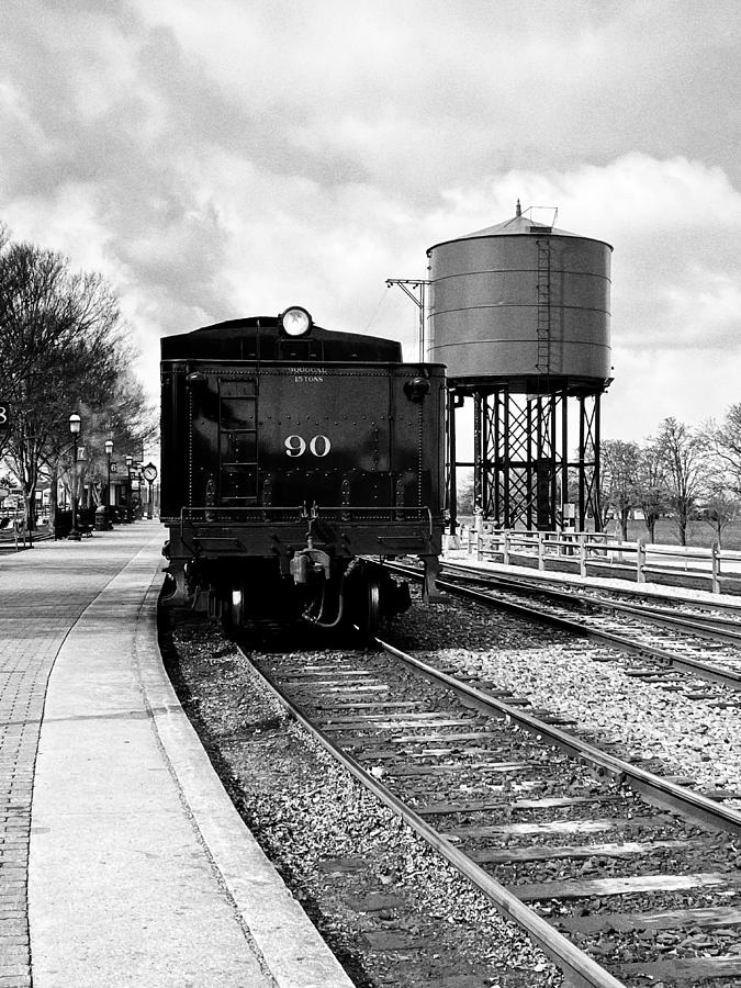 Tender and Tower Photograph by William E Rogers - Fine Art America
