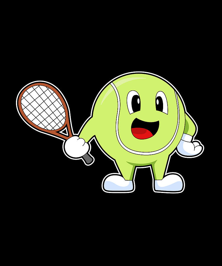 Tennis ball Tennis racket Sports Painting by Markus Schnabel - Fine Art ...