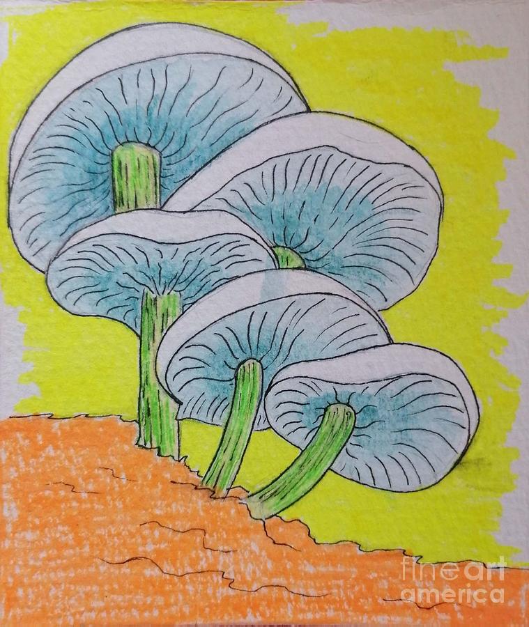 Teonanacatl No.4 Drawing by Andrea Carolina Patino Sosa - Fine Art America