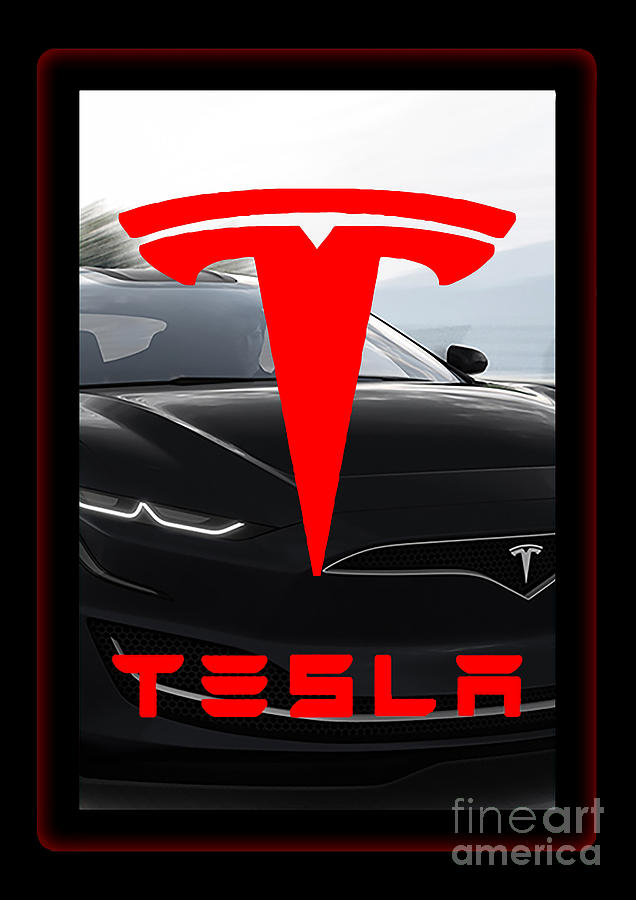 Tesla Digital Art by Rich Aurley - Fine Art America