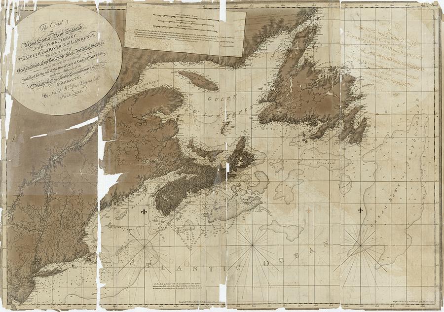 The Atlantic Neptune, LOC 75332508-3 Painting by MotionAge Designs - Pixels The Atlantic Neptune, LOC 75332508-3 Painting by MotionAge Designs - Pixels