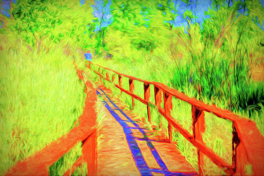 The Bridge Between Us Photograph by Patsy Michaud - Pixels