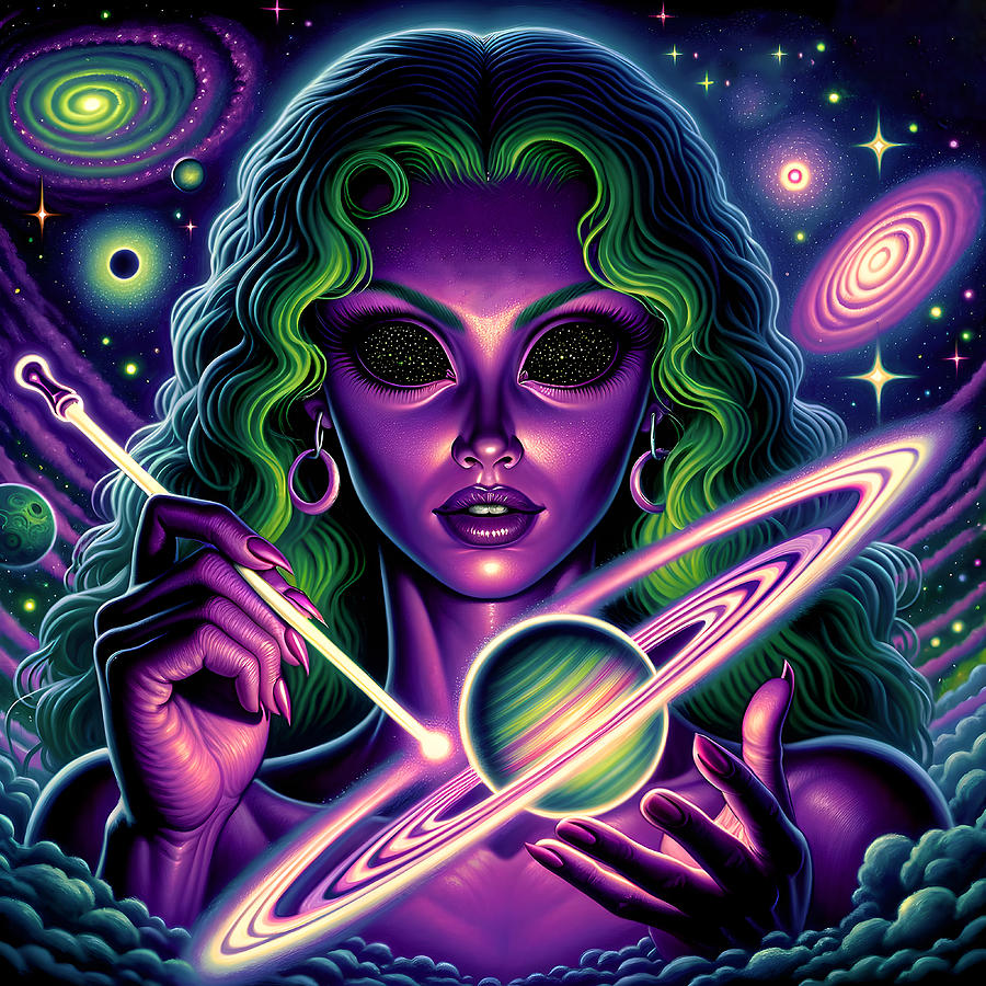 The Creatrix Digital Art by Katy Sidra - Fine Art America