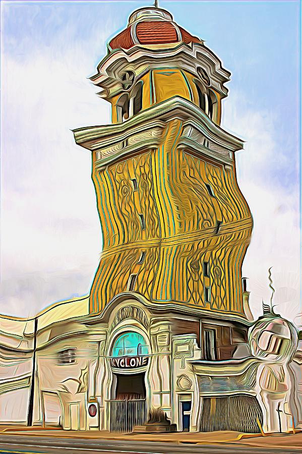 The Cyclone Tower Photograph by Rob Olson - Pixels