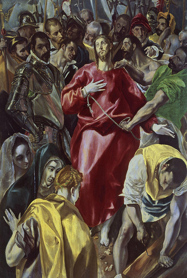 'The Disrobing of Christ', 1577-1579, Oil on canvas, 285 x 173 cm. EL GRECO. MARY MAGDALENE ...