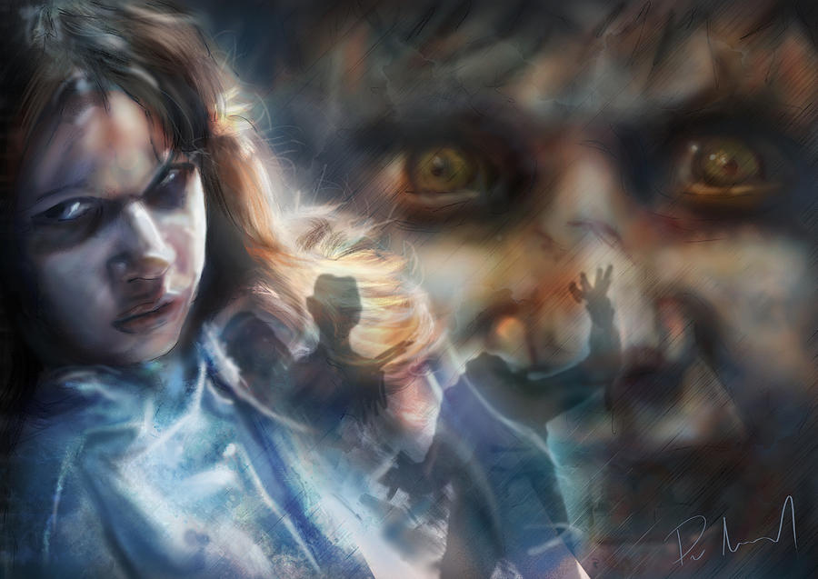 The Exorcist Digital Art by Phillip Murray - Fine Art America