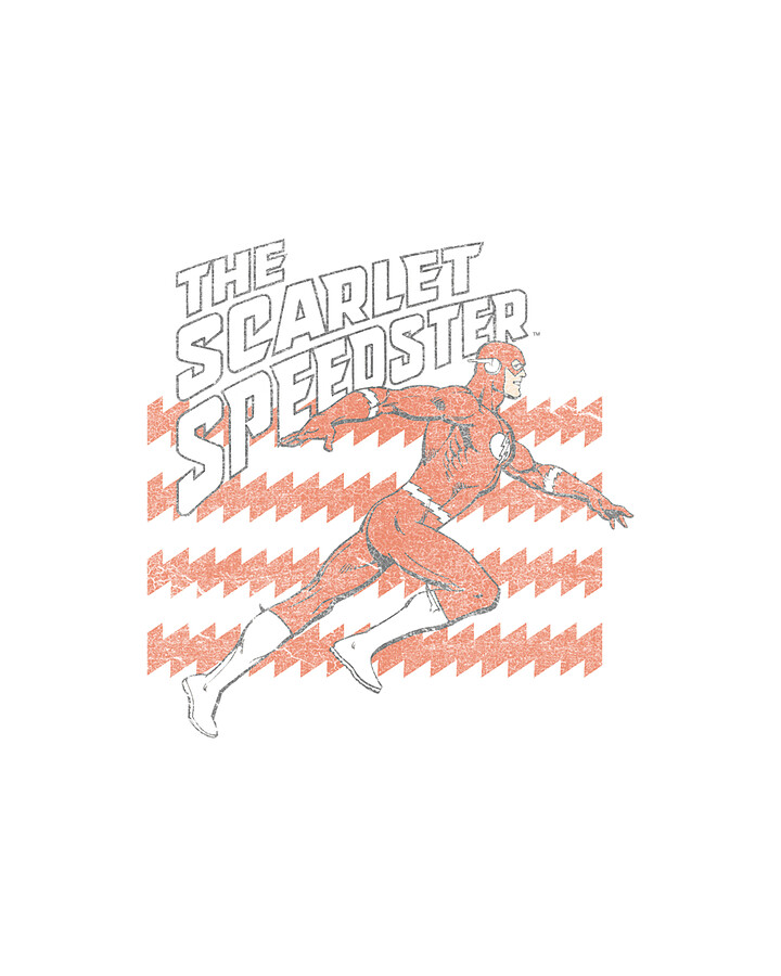The Flash Dc Scarlet Speedster Digital Art by Edith Braim - Pixels
