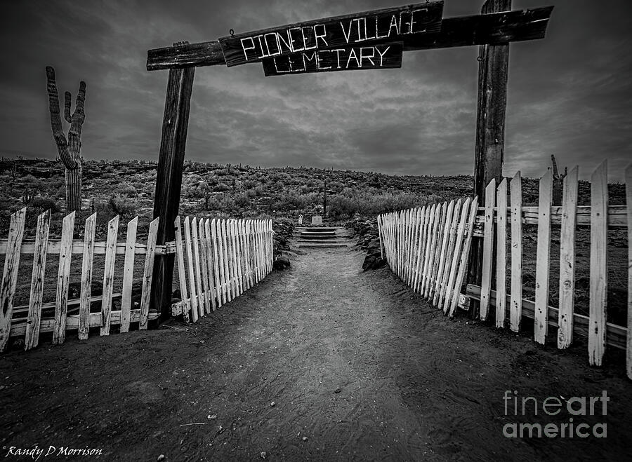 The gate is open. Photograph by Randy D Morrison - Fine Art America