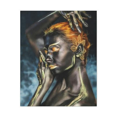 The Golden Girl - Limited Edition- nr1 in the series Painting by Bryan ...