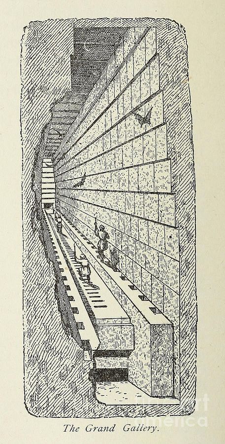 The Grand Gallery m2 Drawing by Historic Illustrations - Fine Art America