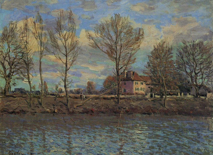 The Grande Jatte 1873 Painting by Alfred Sisley - Pixels Merch