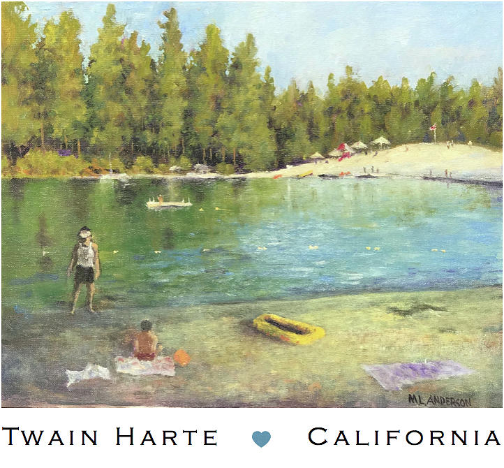 The Lake Painting by Marv Anderson - Fine Art America