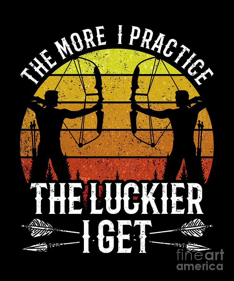 The luckier archer I get Digital Art by BeMi90 - Fine Art America