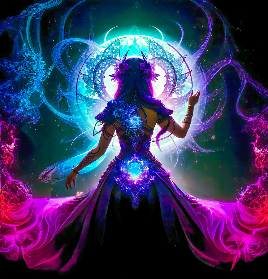 The Magic Of The Full Moon Digital Art By Steve Taylor Fine Art America
