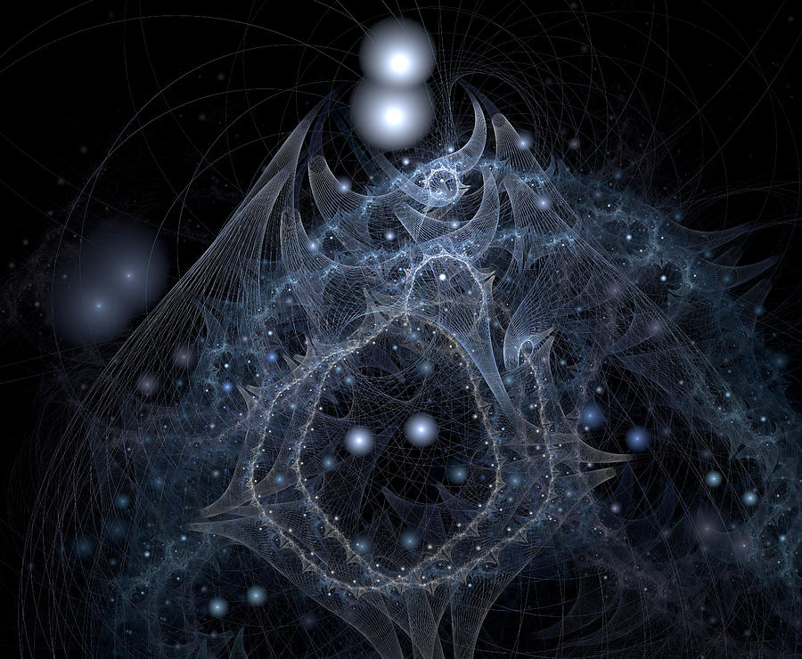 The magnetic fields Digital Art by Geek FineArt