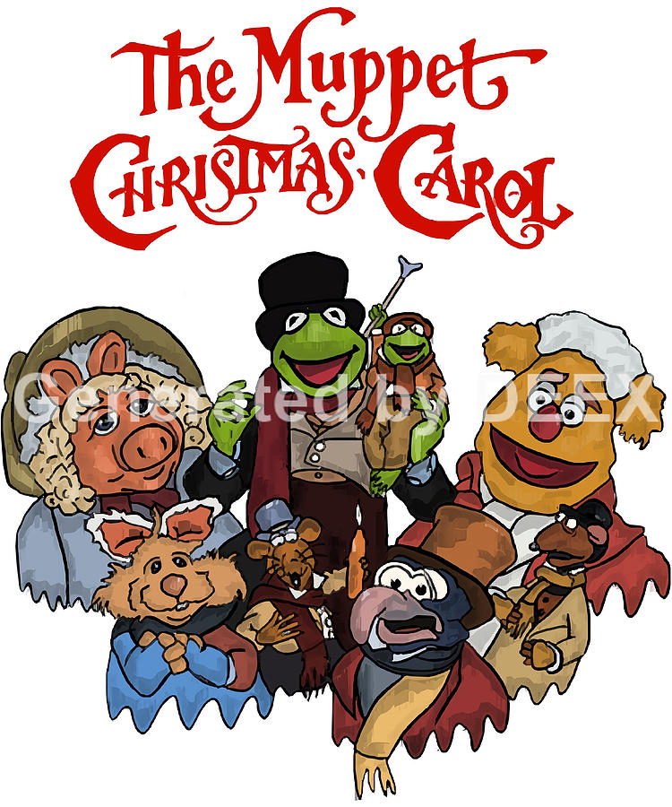 The muppet Christmas carol Lightweight Poster Painting by Lee Brandon ...