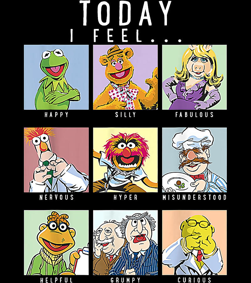 The Muppets Today I Fell Box Up Poster cool Painting by Chapman Stewart ...