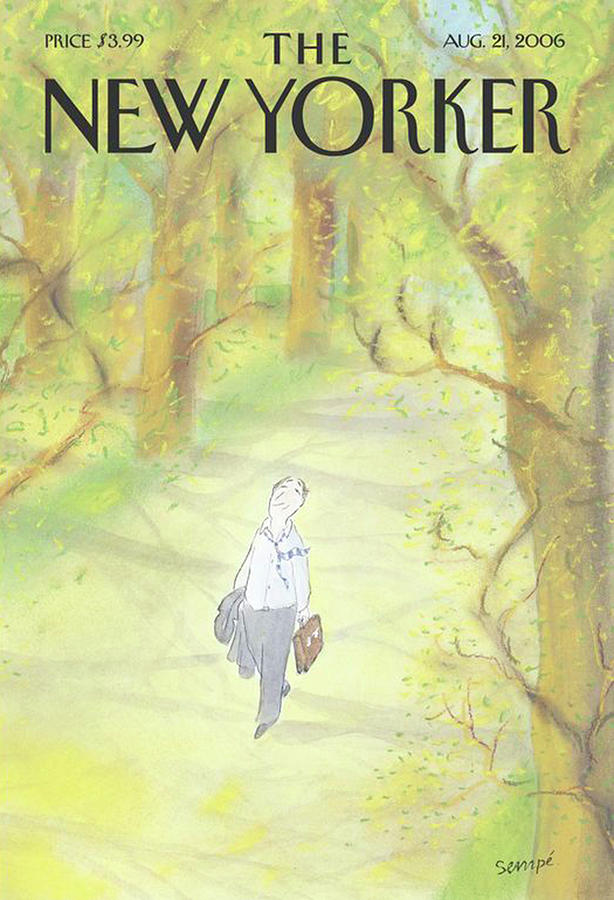 The New Yorker Cover 2006 Digital Art by Hanketsu STORE - Fine Art America