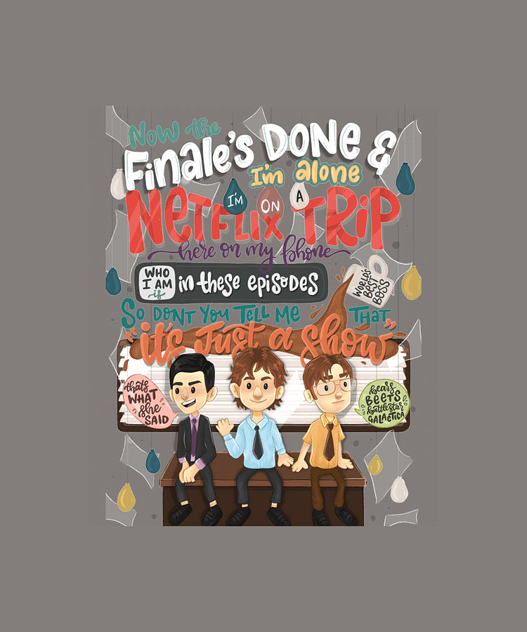 The office x AJRs Classic green Painting by Phillips Thomas | Fine Art America