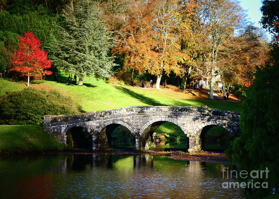 The Palladian Bridge, Stourhead Photograph by Jon Delorme - Fine Art ...