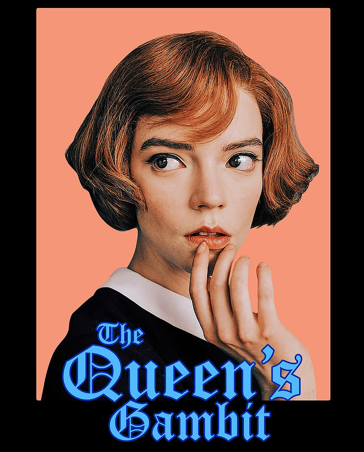 the queenx27s gambit beth harmon Poster girl Painting by Adrian Abbie ...