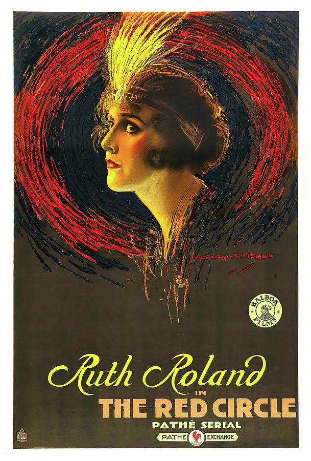 ''The Red Circle'', 1915 Mixed Media by Stars on Art | Fine Art America