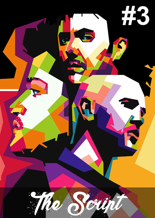 The Script Poster Painting by Mitchell Bell - Fine Art America