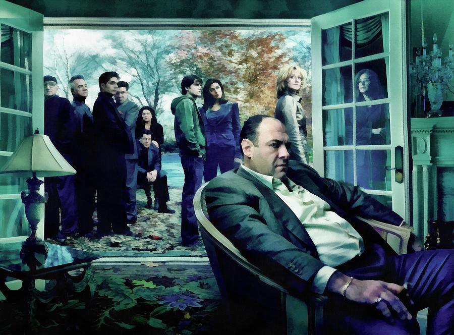 The Sopranos Digital Art by Gregorio Acreman - Fine Art America