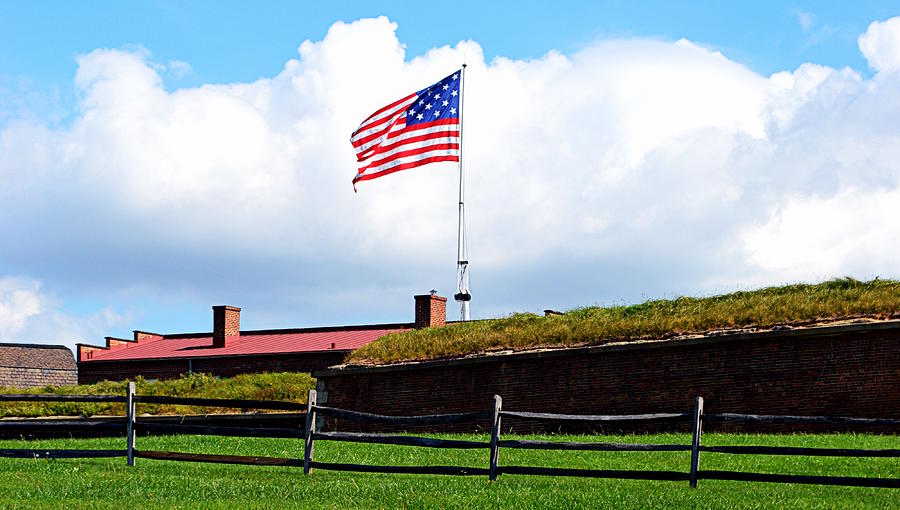 The Star-Spangled Banner at Fort McHenry Photograph by Arthur Swartwout ...