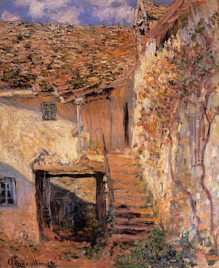 The Steps Painting by Claude Monet - Fine Art America